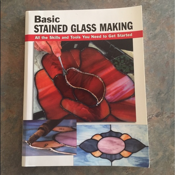 Book | Other | Basic Stained Glass Making Book | Poshmark